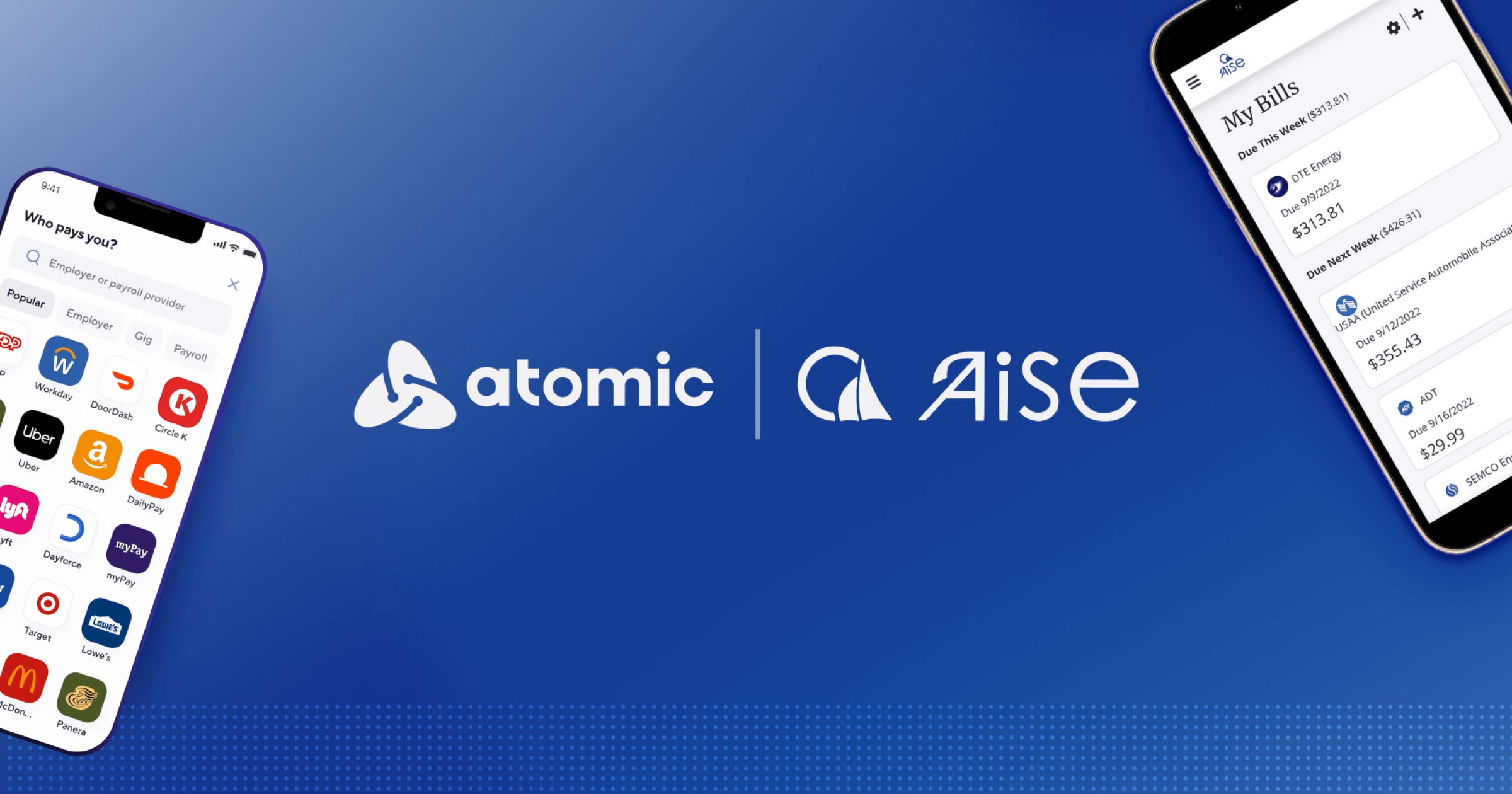 Atomic and Aise partner to improve employee financial wellness